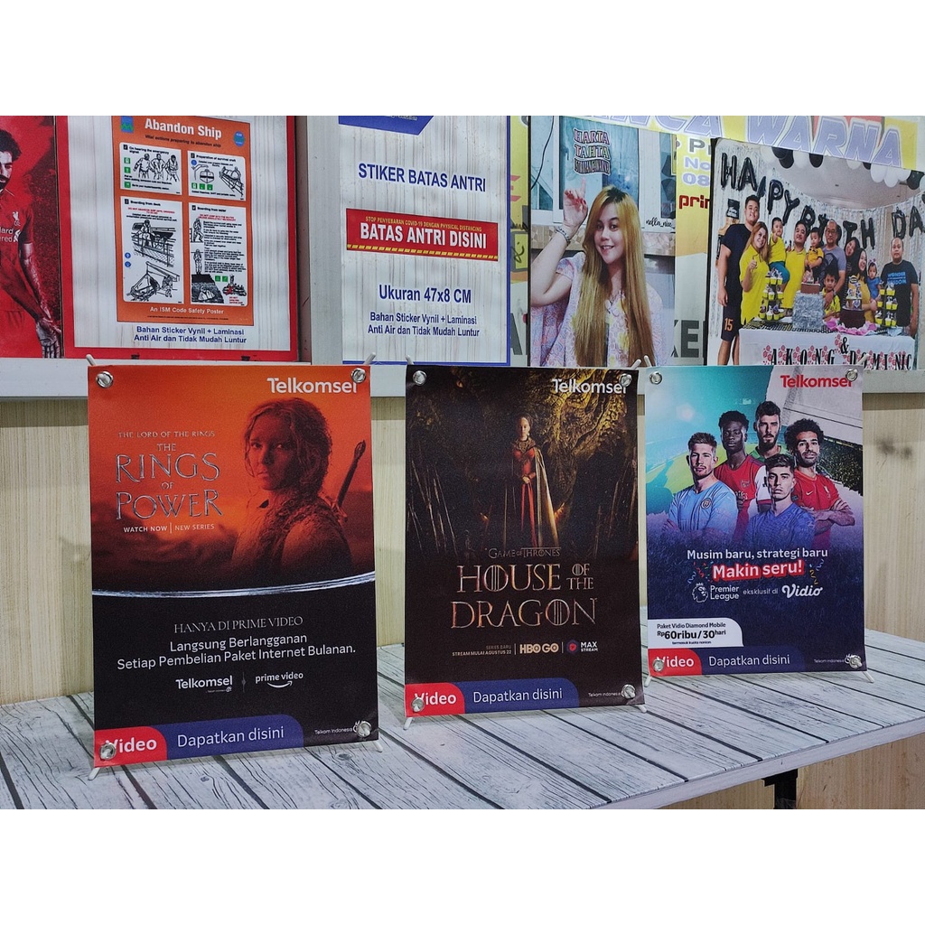 Jual Mini X Banner Custom / Standing Banner Mini / Cetak X Banner Mini ...