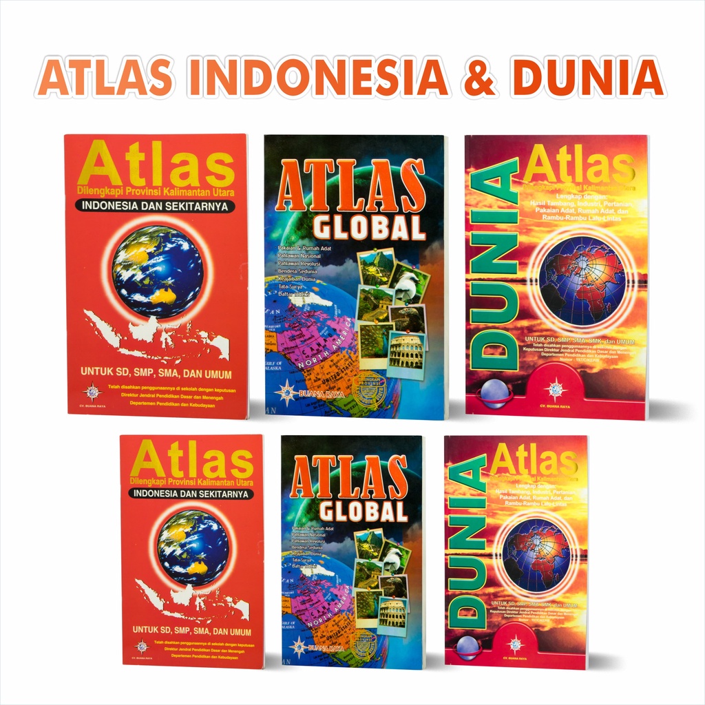 Harga Atlas Dunia Global Terbaru Juli 2023 |BigGo Indonesia