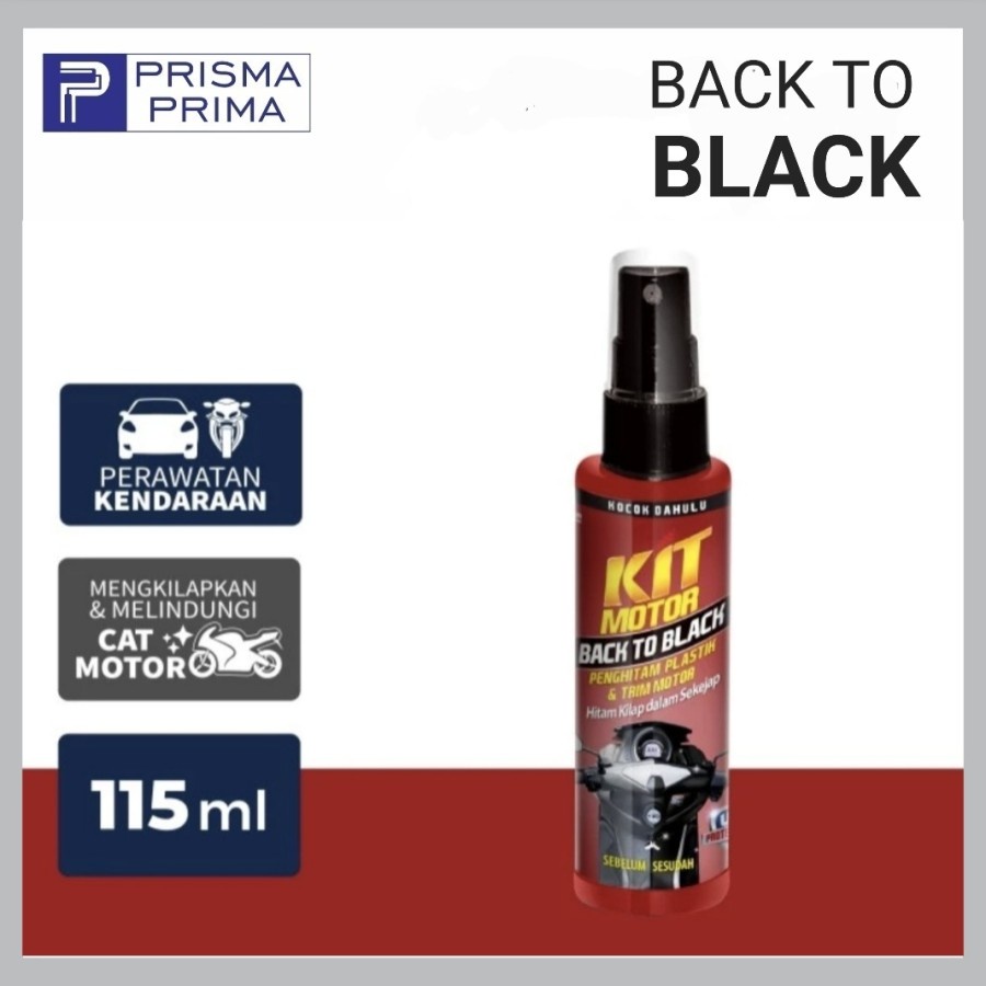 Jual KIT Back to Black Penghitam Body Plastik Trim Restorer Motor Mobil ...