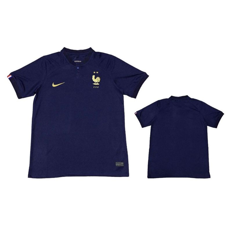 Jual Jersey Bola Prancis Perancis France Francis Home World Cup Piala ...