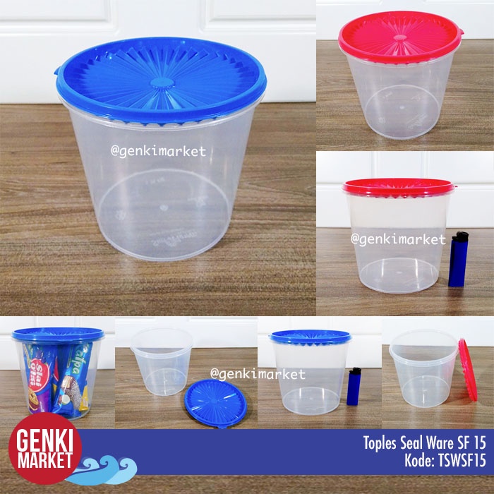 Jual Toples Plastik Toples Seal Ware SF 15 Genki Market | Shopee Indonesia