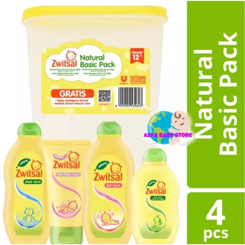 Jual Barang Reject Zwitsal Natural Basic Pack / Zwitsal Eau De Toilete ...