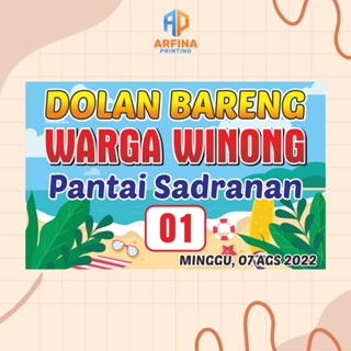 Jual Spanduk MMT Wisata / Banner Piknik / Dolan Bareng / Study Tour ...