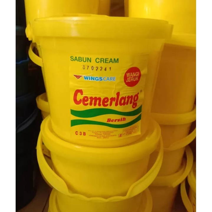 Jual SABUN KRIM COLEK CEMERLANG BASKOM KEMASAN EMBER 3 KG | Shopee ...