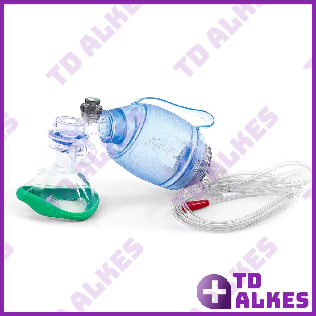 Jual Ambu Bag Child PVC Alat Pernapasan Disposable Resuscitator Set ...