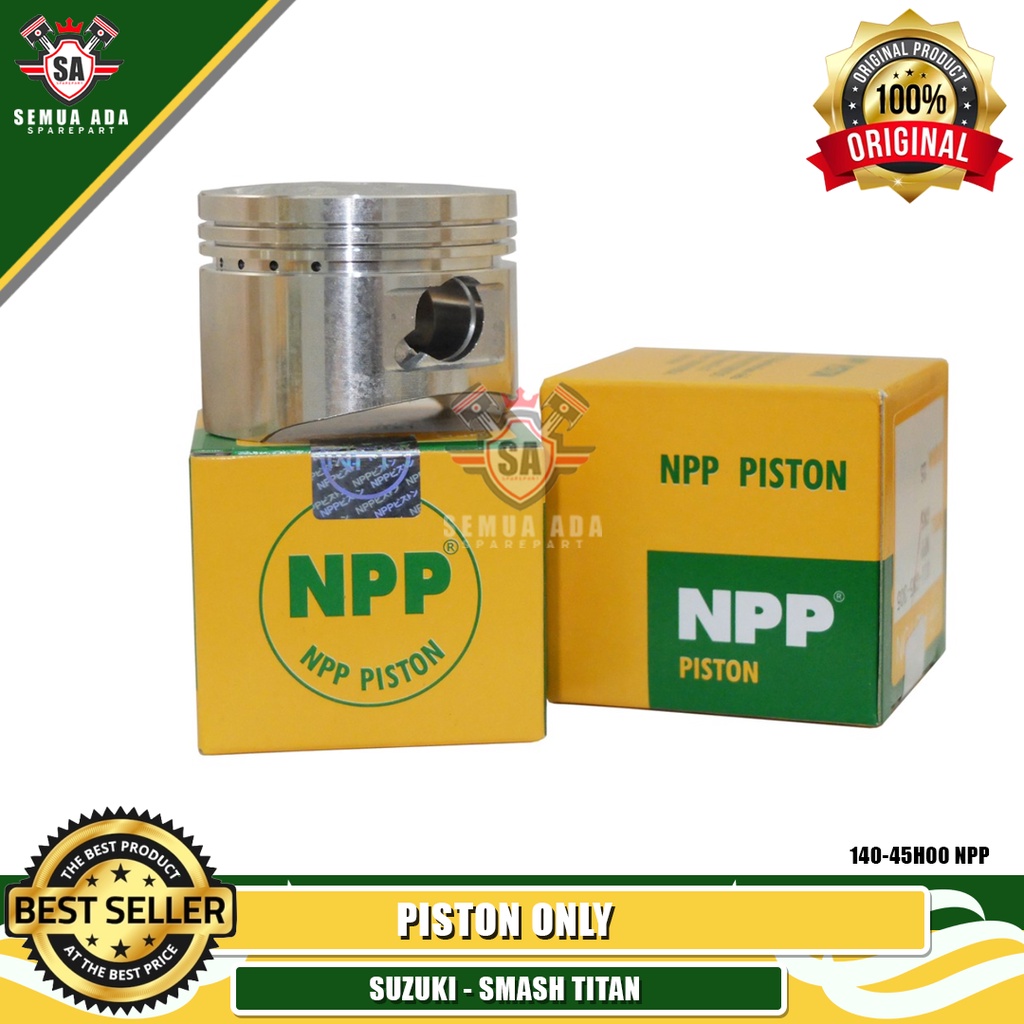 Jual PISTON ONLY SEHER ONLY NPP SMASH TITAN ORIGINAL 100% PISTON NPP ...