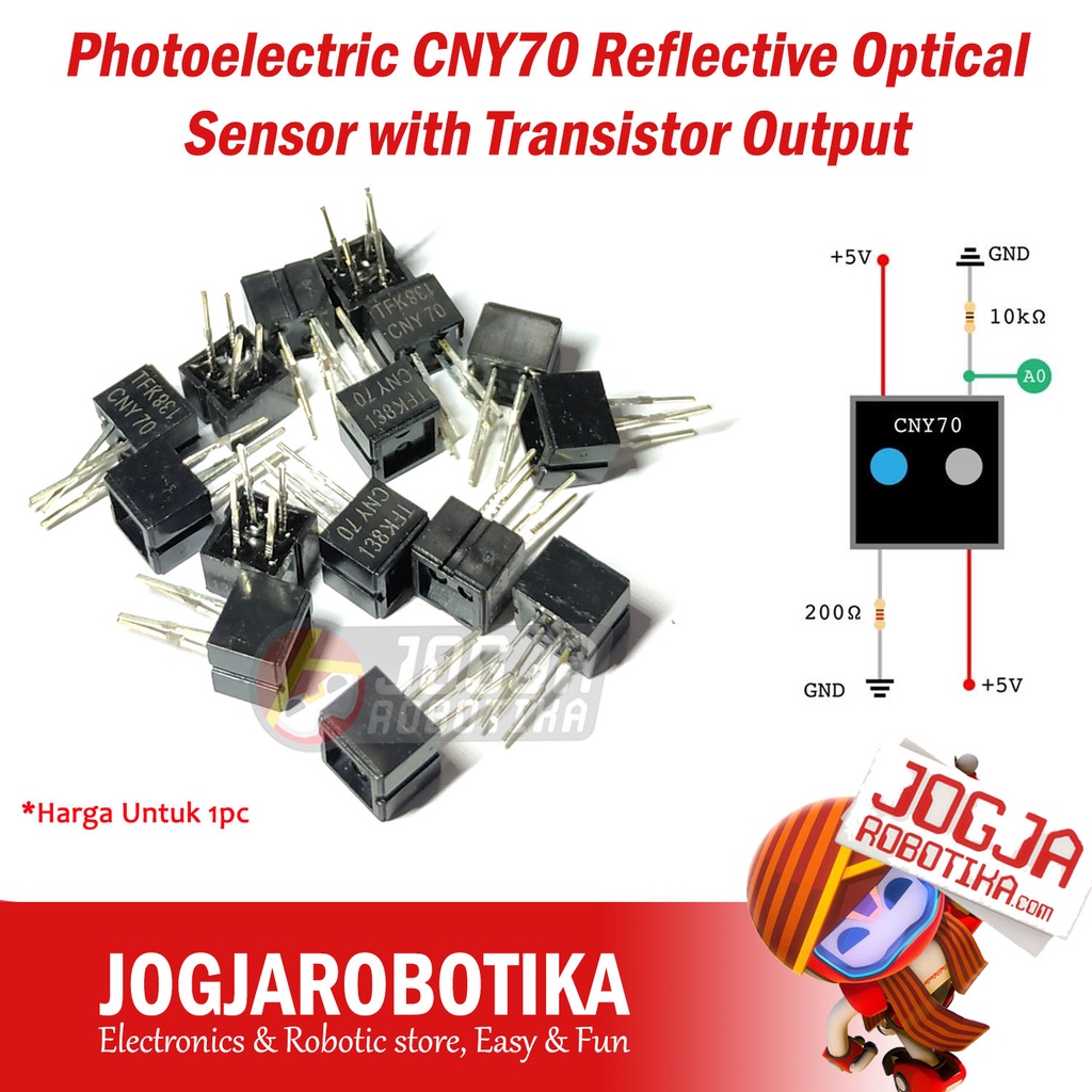 Jual Photoelectric CNY70 Reflective Optical Sensor with Transistor ...