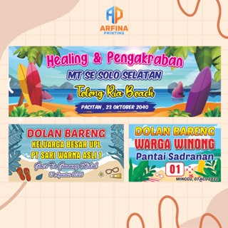Jual Spanduk MMT Wisata / Banner Piknik / Dolan Bareng / Study Tour ...