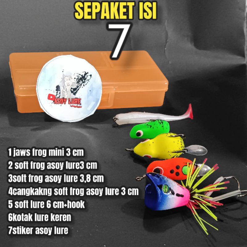 Jual PAKET UMPAN CASTING KOMPLIT(LENGKAP 1 PAKET) | Shopee Indonesia