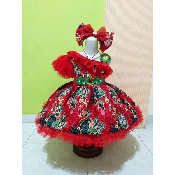 Jual BAJU BATIK || GAUN BATIK CANTIK|| TUTU BATIK LUCU||BISA REQUEST ...