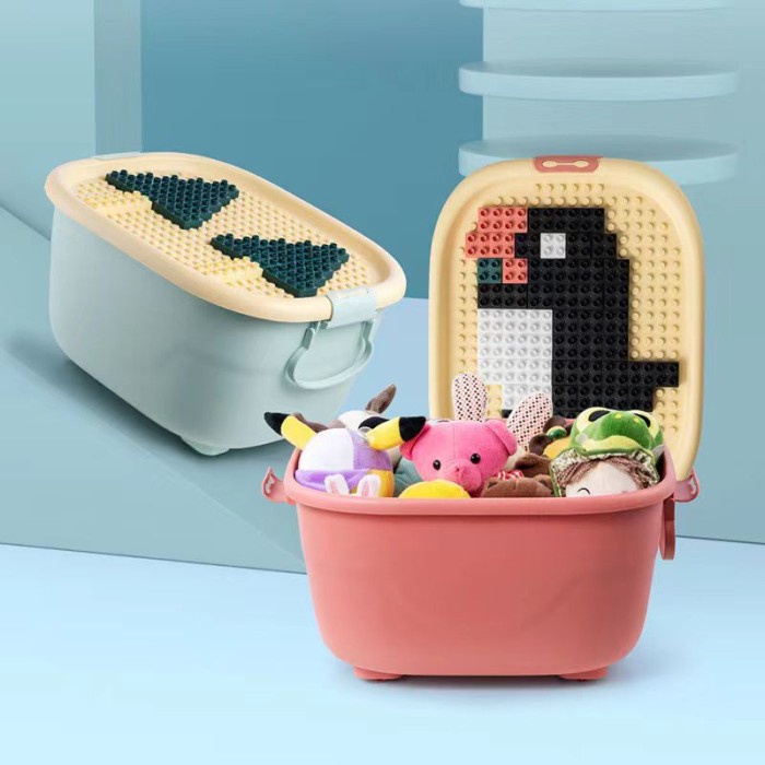 Jual Kotak + Papan Mainan BLOCK Anak - Kontainer Box Mainan Anak ...