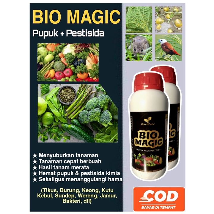 Jual BIO MAGIC,Pupuk Organik Plus Anti Hama - Sekaligus sebagai ...
