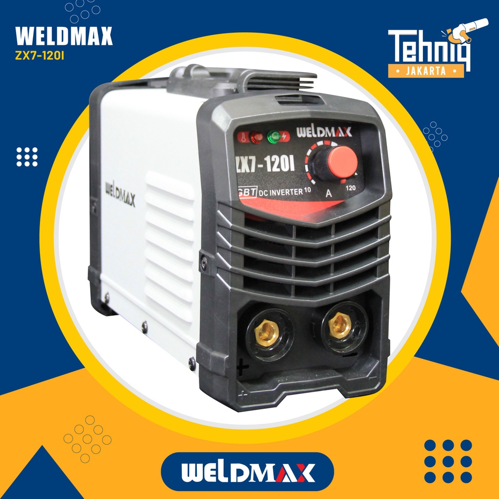 Jual MESIN LAS 450 WATT WELDMAX ZX7-120I / TRAFO LAS | Shopee Indonesia