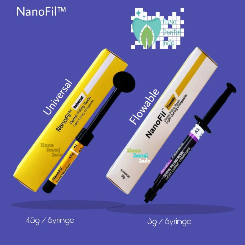Jual COMPOSITE NANOFILL RESIN COMPOSITE UNIVERSAL / FLOWABLE TAMBAL ...