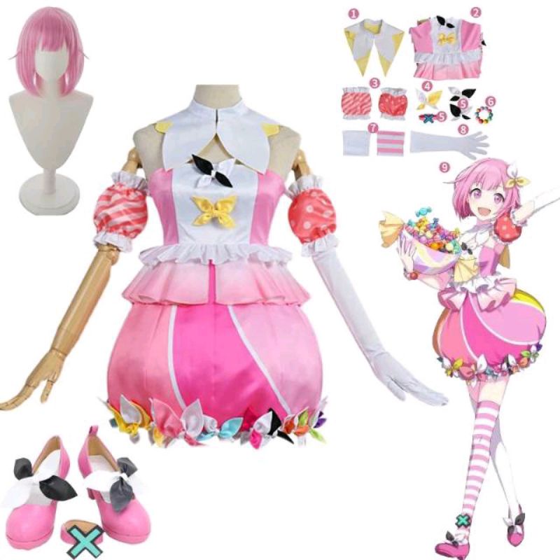 Jual cosplay project sekai emu custome ukuran | Shopee Indonesia