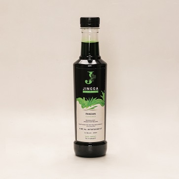 Jual JINGGA Pandan Syrup 350 ml - Sirup Flavor Pandan Untuk Kopi ...