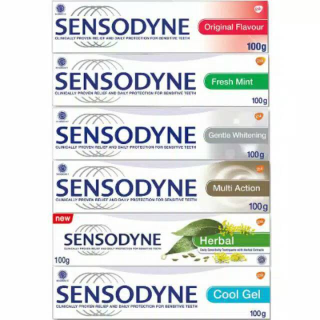 Jual Sensodyne Odol Gigi 100 g | Shopee Indonesia