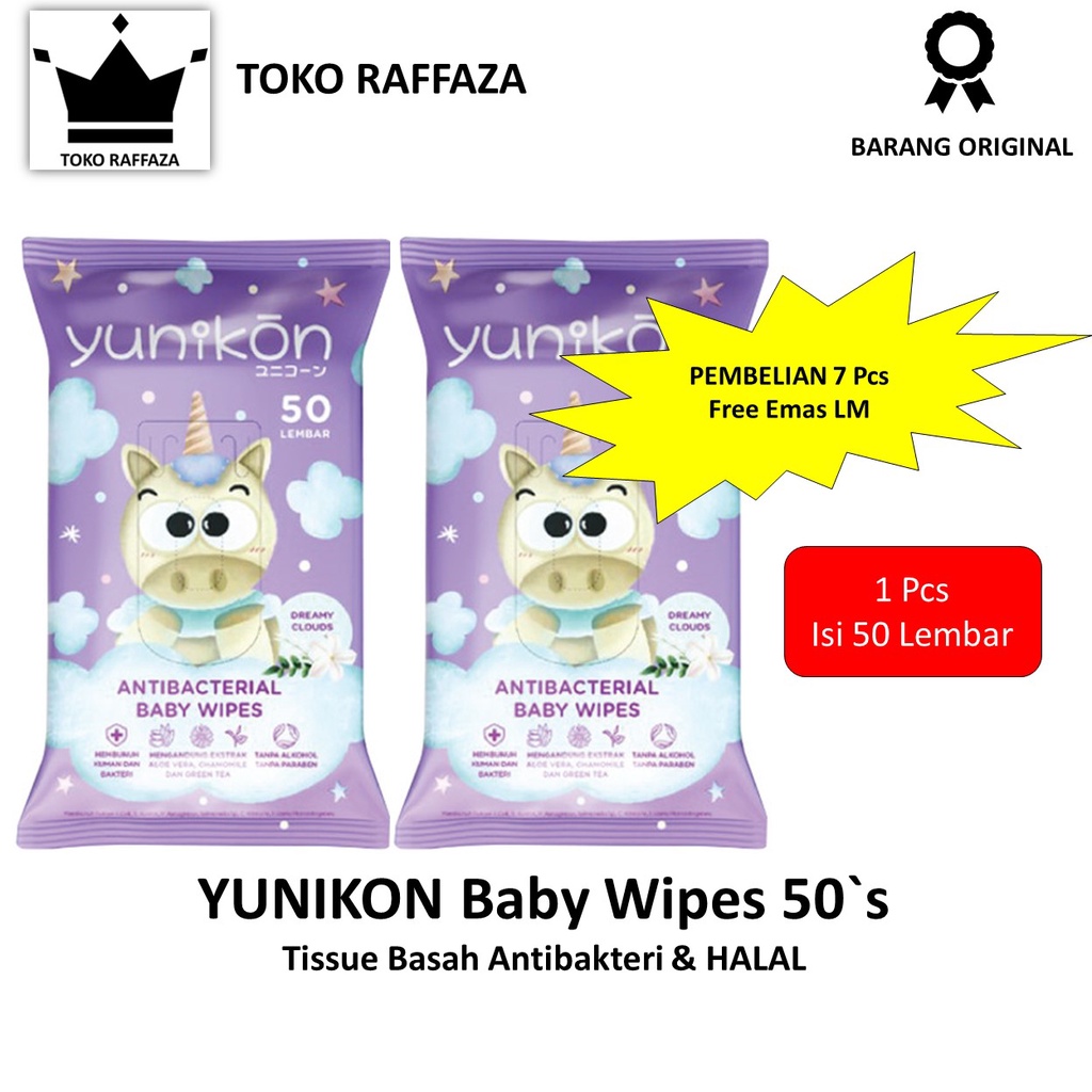 Jual Yunikon Tissue Basah 50`s | Shopee Indonesia