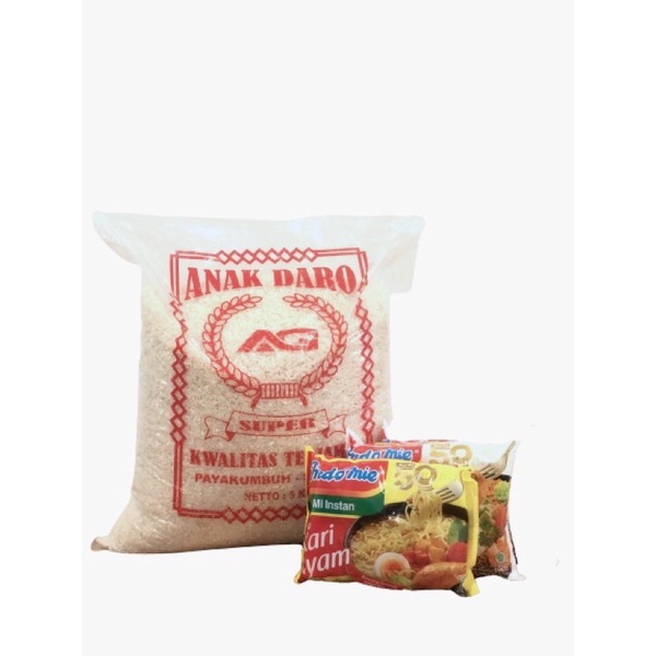 Jual Beras Solok Premium Anak Daro 5 Kg | Shopee Indonesia
