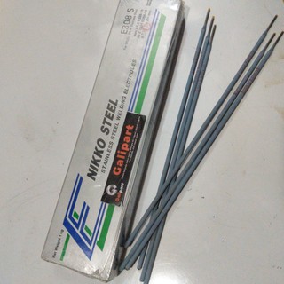 Jual PAKAN LAS STENLESS NIKKO E308S 2MM | Shopee Indonesia