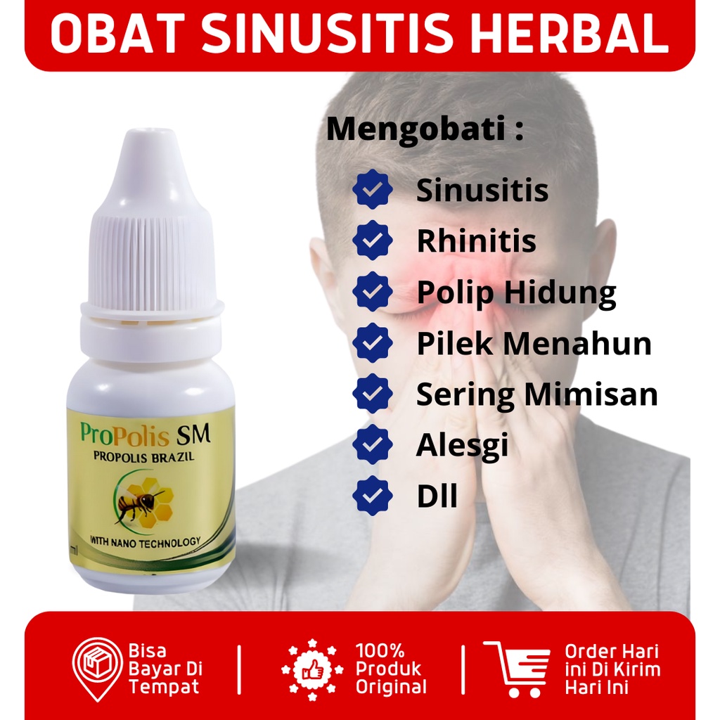 Jual Obat ProPolis SM 6ml - Obat Sinusitis, Obat Herbal Sinusitis ...