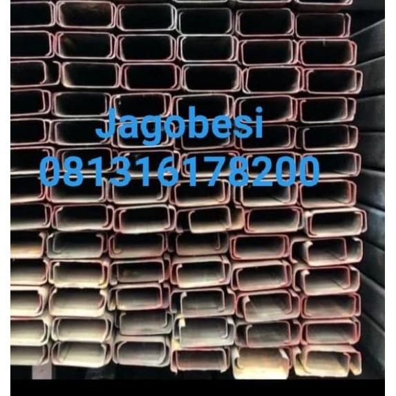 Jual BESI KANAL C / CNP 100 X 50 X 1.8MM | Shopee Indonesia