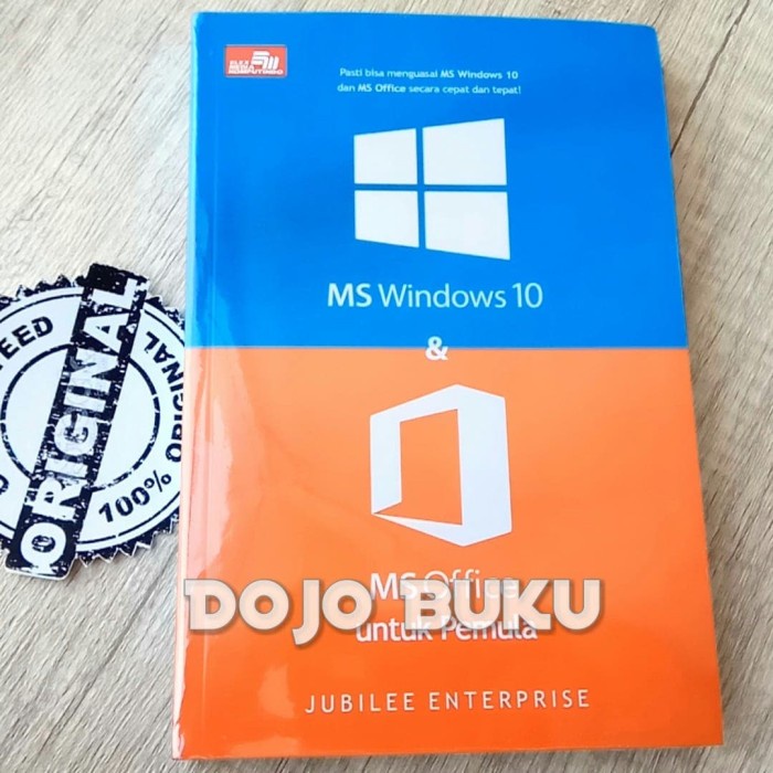Jual MS Windows 10 dan MS Office untuk Pemula by Jubilee Enterprise ...
