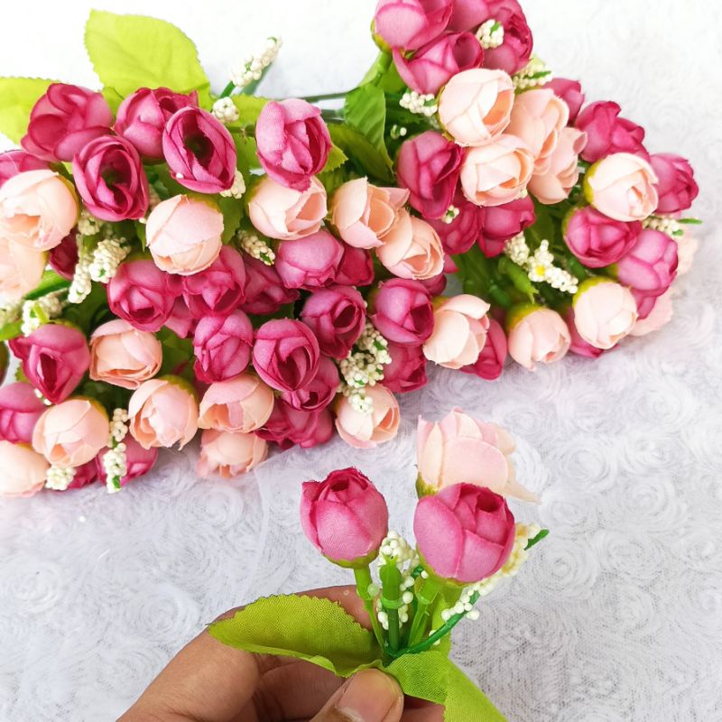 Jual MAWAR KUNCUP / BUNGA MAHAR / HIASAN MAHAR BUNGA KECIL | Shopee ...