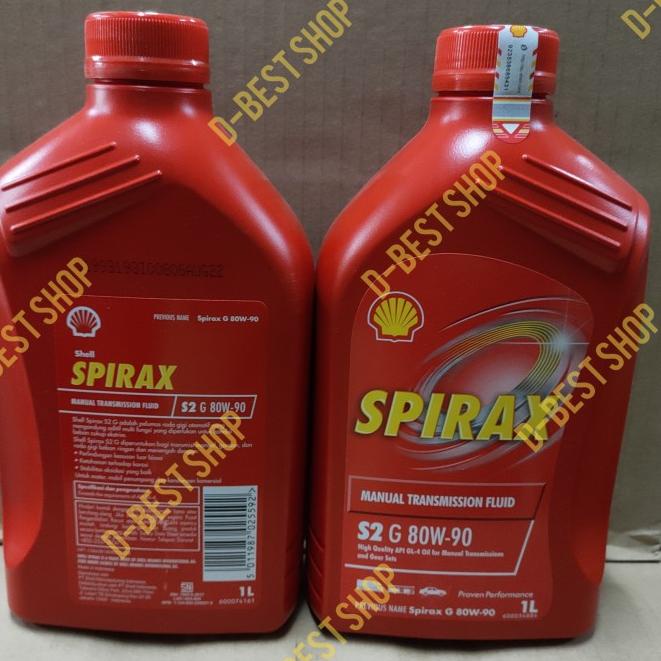 Jual Oli gardan shell SPIRAX S2 G 80w/90 GL-4 - 1 liter | Shopee Indonesia