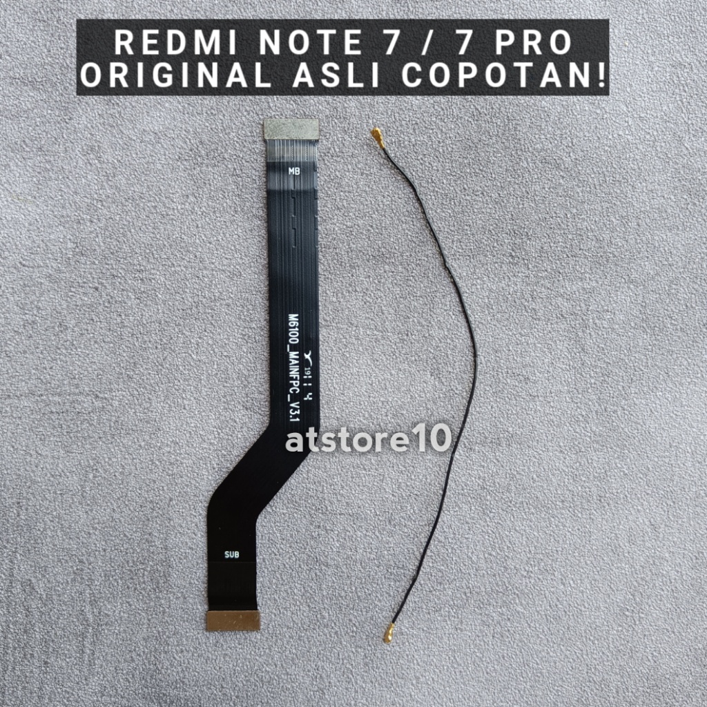 Jual Flexible Board Penghubung Tengah - Kabel Antena Sinyal Redmi Note 7 Ori Original Asli ...