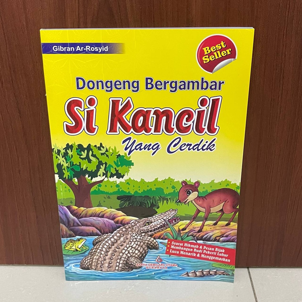 Jual BUKU Dongeng Si Kancil Yang Cerdik FULL COLOUR BERGAMBAR | Shopee ...