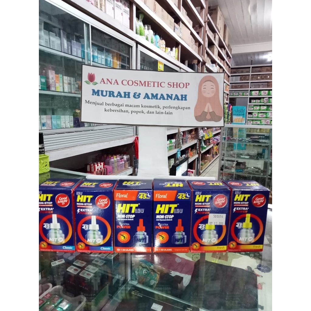 Jual HIT NON STOP ELEKTRIK | OBAT NYAMUK ELEKTRIK 35 ml | Shopee Indonesia