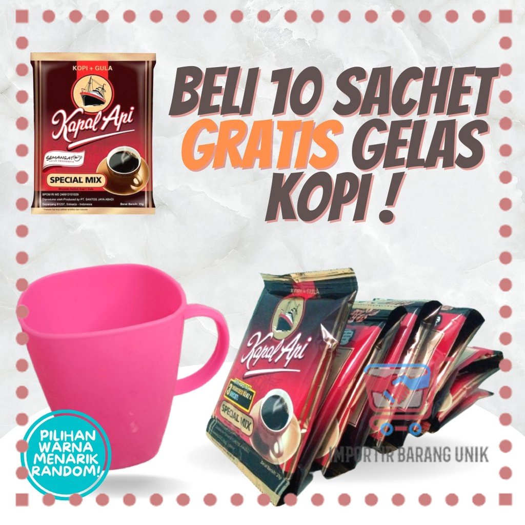 Jual IMB - PROMO!!! BELI 10 SACHET KOPI KAPAL API GRATIS 1 GELAS KOPI ...