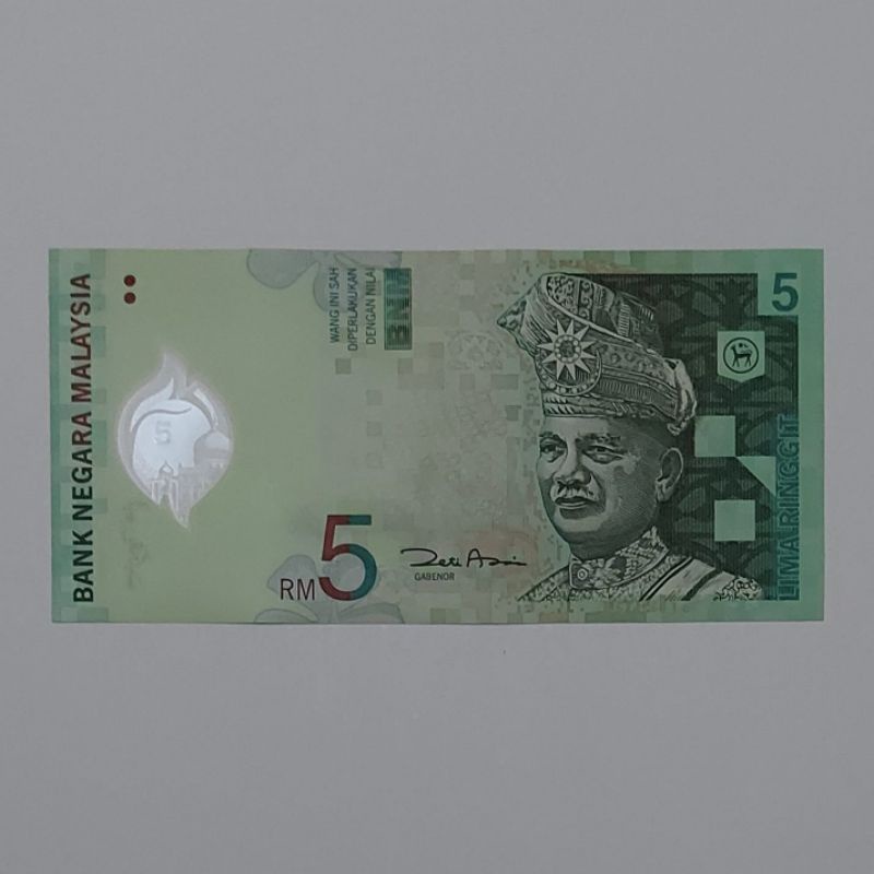 Jual Souvenir Uang Asing Kuno Malaysia 5 Ringgit Polymer Kuno | Shopee ...