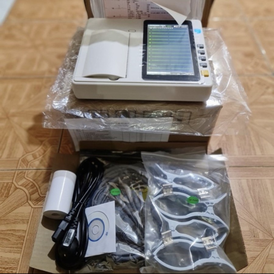Jual ECG 3 Channel Leytemed / EKG 3 Channel Leytemed | Shopee Indonesia