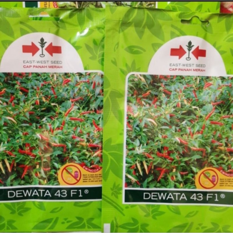 Jual Benih Cabe Rawit Setan DEWATA 43 F1 isi 350 Btr Bibit Rawit Panah ...