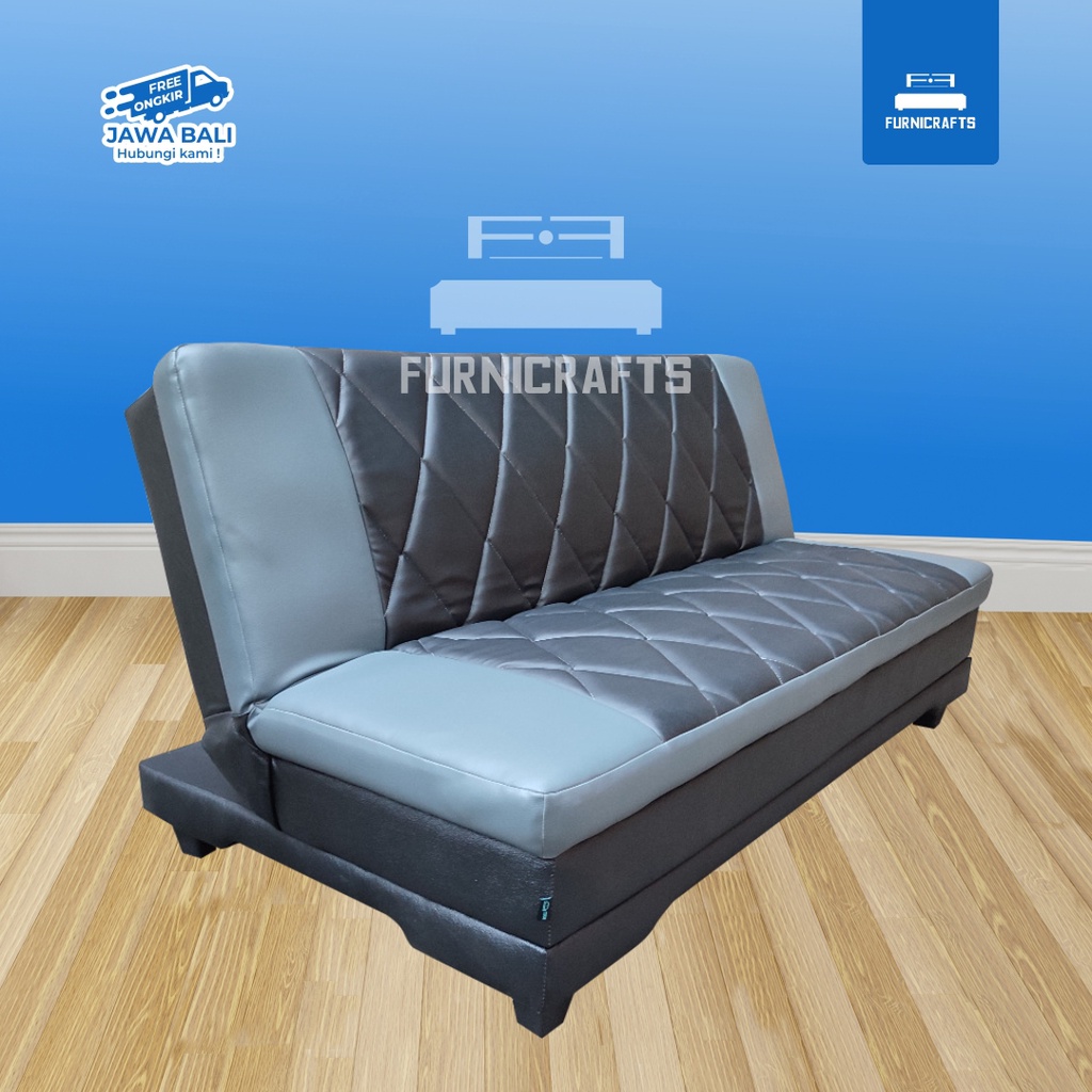 Jual STRAVA SOFABED MULTI FUNGSI SOFA BED MINIMALIS LIPAT | Shopee Indonesia