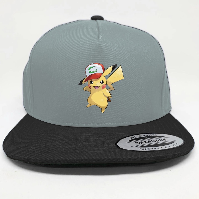 Jual Topi Snapback Gaming Pokemon Ash Partner Cap Pikachu | Shopee ...