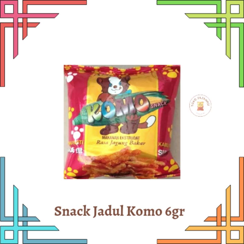 Jual Snack Jadul Komo Jagung 6gr | Shopee Indonesia