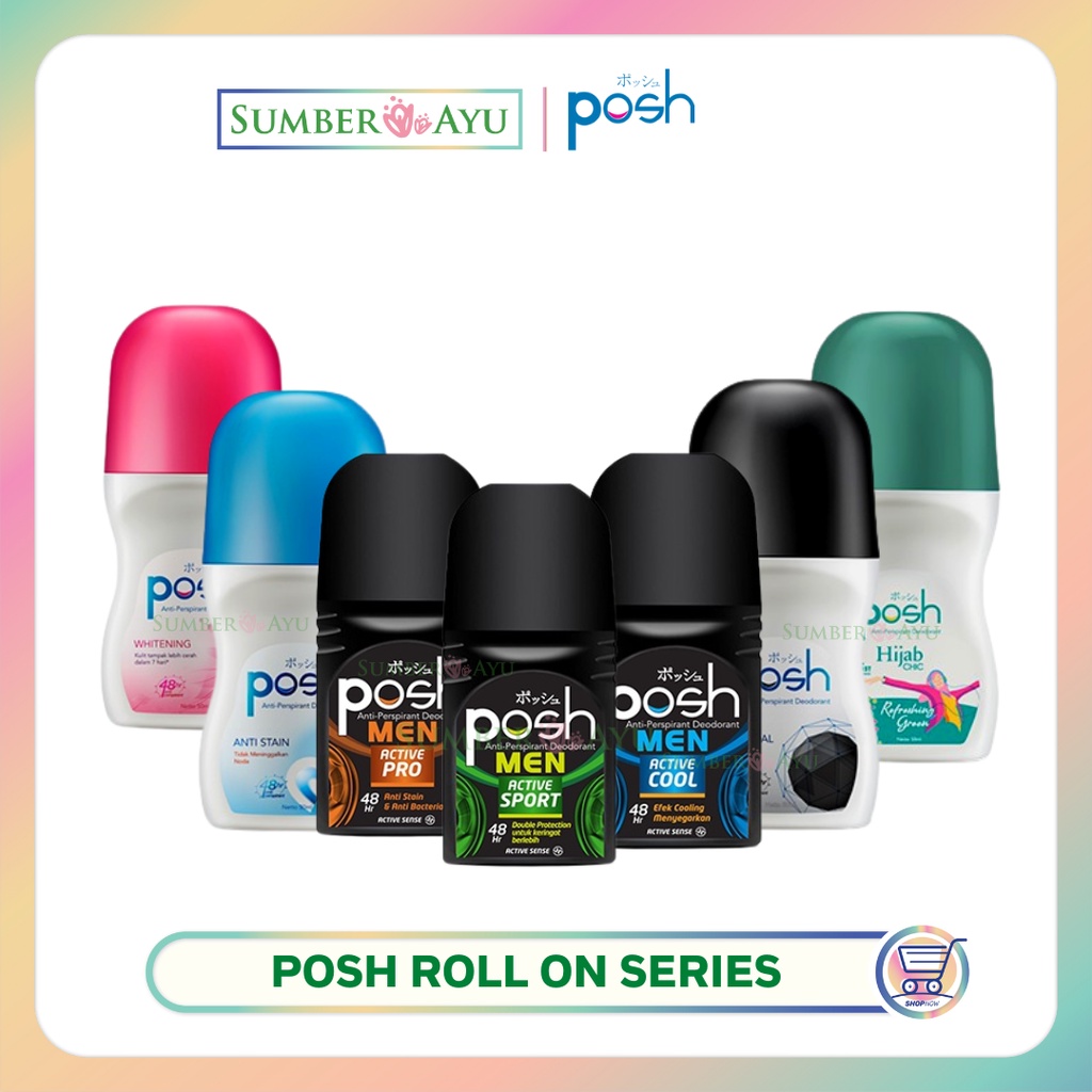 Jual Posh Roll On Series | Shopee Indonesia