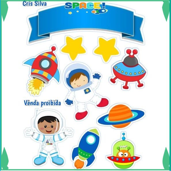 Jual TOPER CETAK TOPPER TEMA ASTRONOT Toko_Arsha | Shopee Indonesia