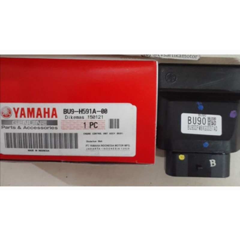Jual ECU ORIGINAL YAMAHA SOUL GT 125 AKS/ ENGINE CONTROL UNIT ASSY BU9 ...