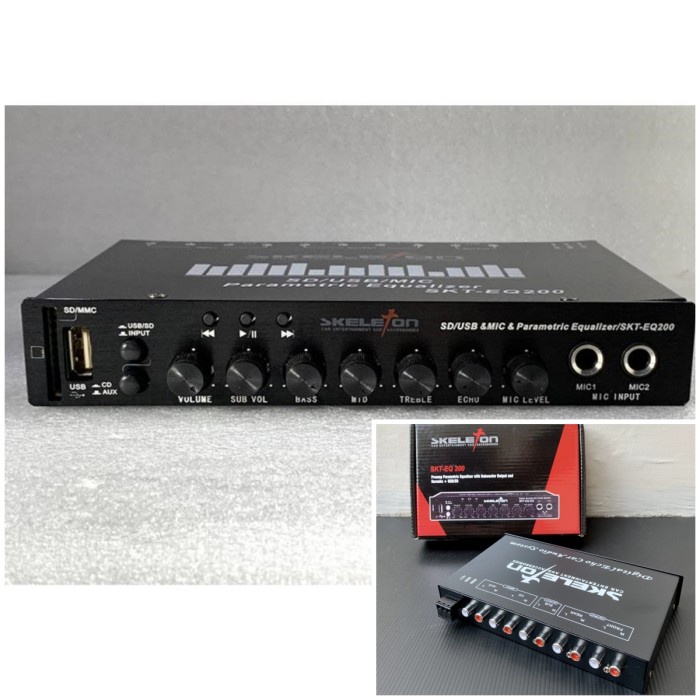 Jual Power Amplifier Parametric Equalizer - Eq200 | Shopee Indonesia