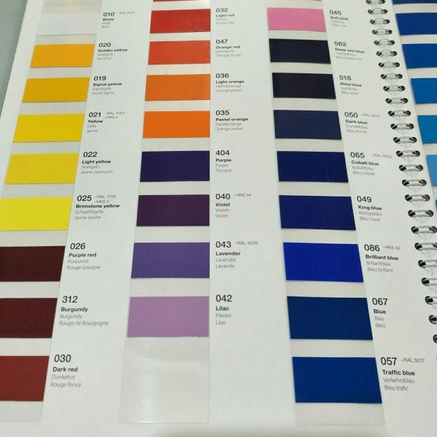 Jual Sticker Oracal /Oracal 651 /Series GLOSSY / MATTE (100cm X 126cm ...