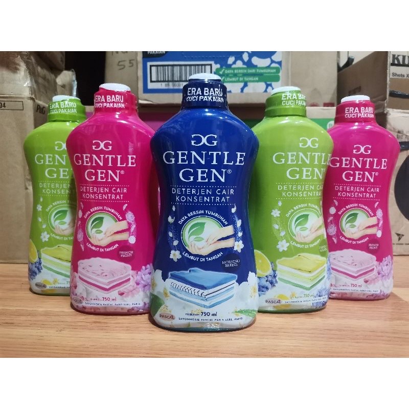 Jual GENTLE GEN Detergent Cair 750ml | Shopee Indonesia