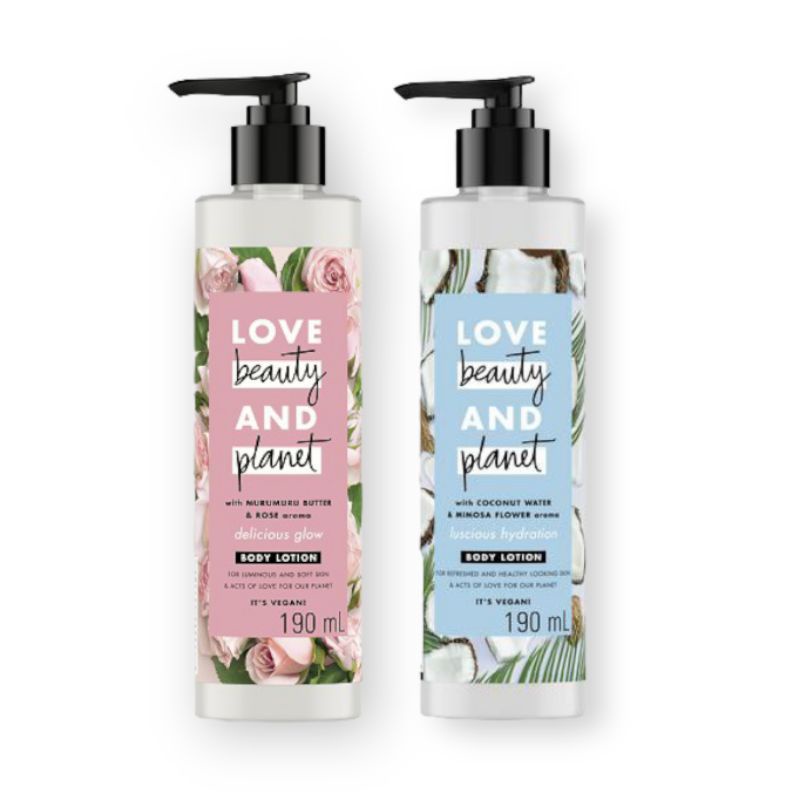 Jual LOVE BEAUTY AND PLANET BODY LOTION 190 ML | ITS VEGAN BODY LOTION ...