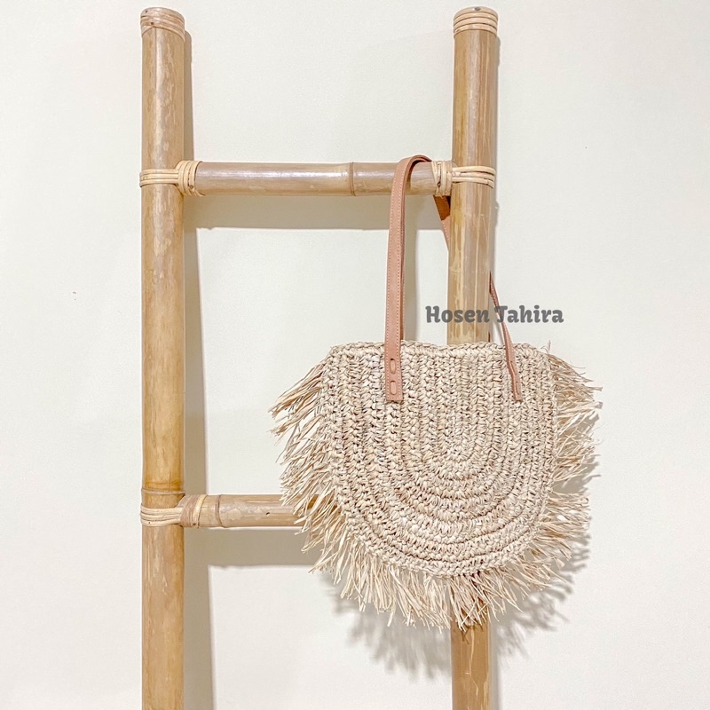 Jual tas mendong bali / tas anyaman bali / tas pantai | Shopee Indonesia