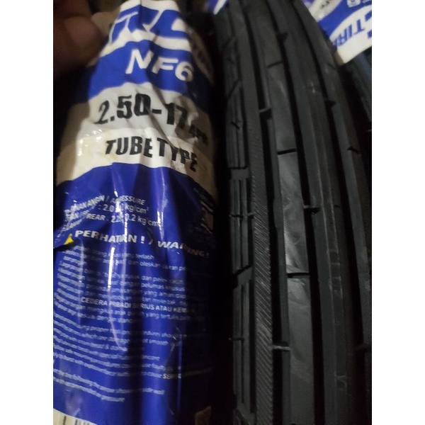 Jual BAN MOTOR BAN LUAR IRC UKURAN 250-17 CORAK LURUS NF6 COCOK UNTUK ...
