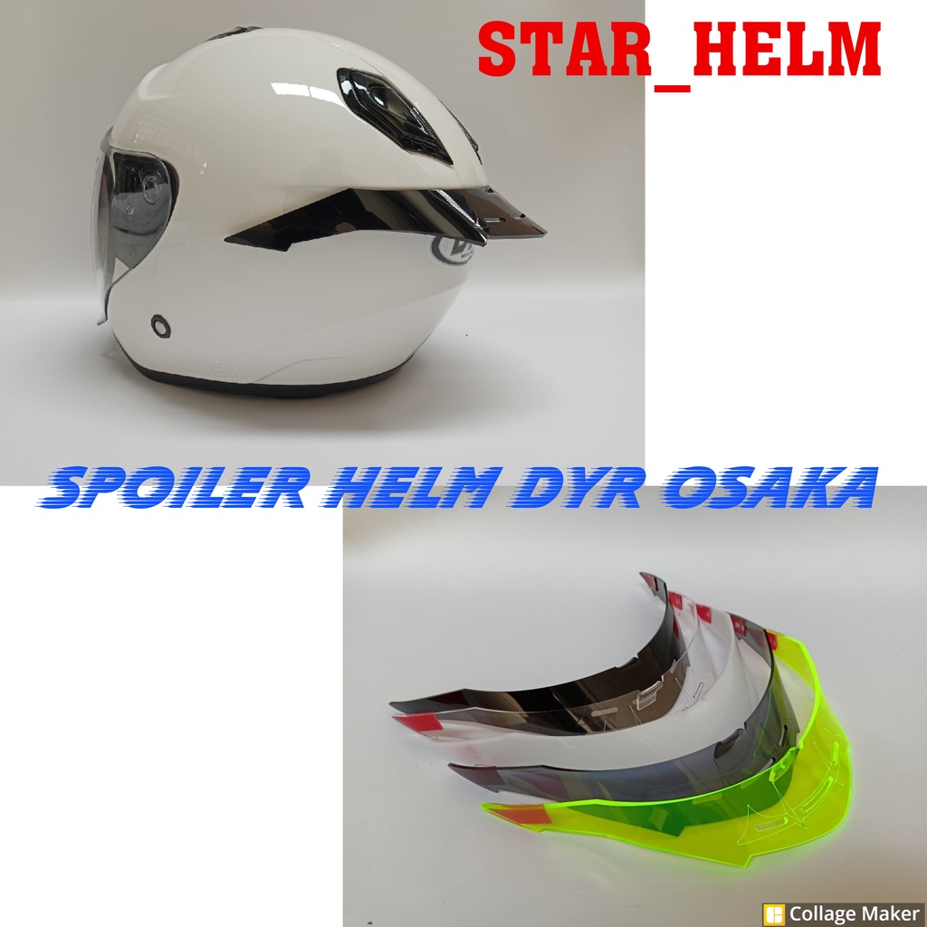 Jual Spoiler Helm Dyr Osaka All Series | Spoiler Dyr Osaka All Series ...