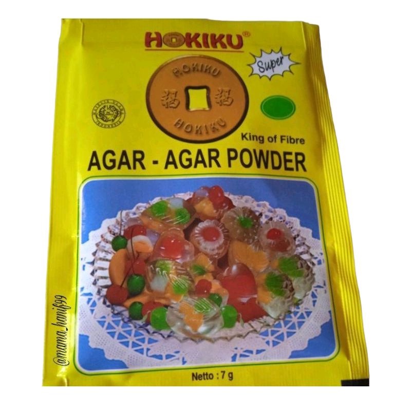 Jual HOKIKU AGAR - AGAR POWDER SUPER 7g | Shopee Indonesia